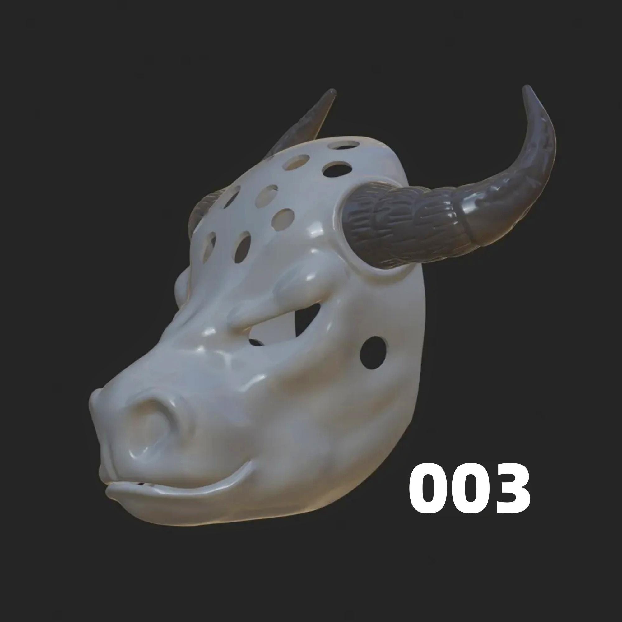 Black Myth Wukong Bull Demon King Fursuit Head Base High Detail 3D ...