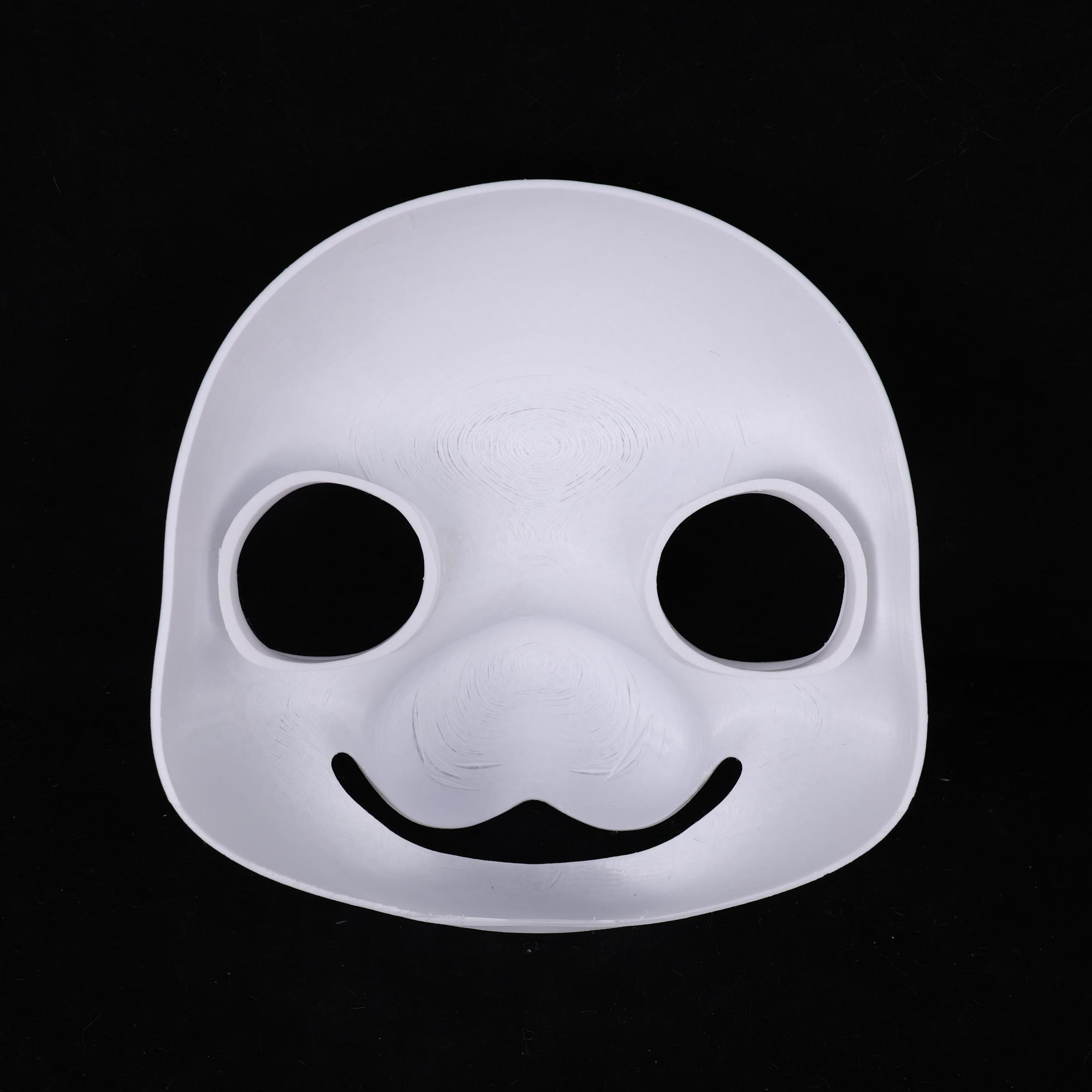 Smiling American Style Dog Furry Mask Base 3D Printed PETG Canine ...