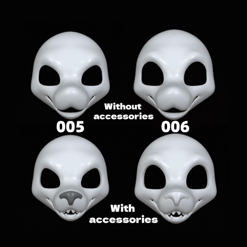 Long Muzzle Wolf Fursuit Head Base Japanese American Style Canine Mask ...