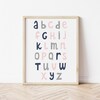 Printable Alphabet Poster, Abc Poster, Boho Alphabet, Montessori Poster ...