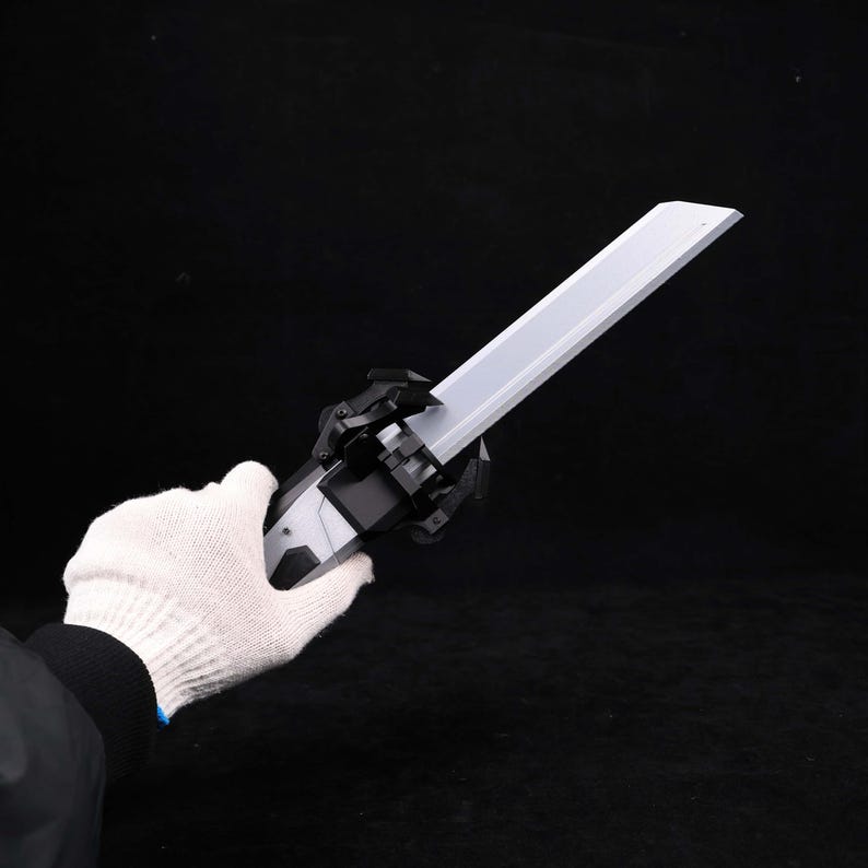 Retractable Stealth Sword Prop 3D Printed Extendable Plastic Blade With ...
