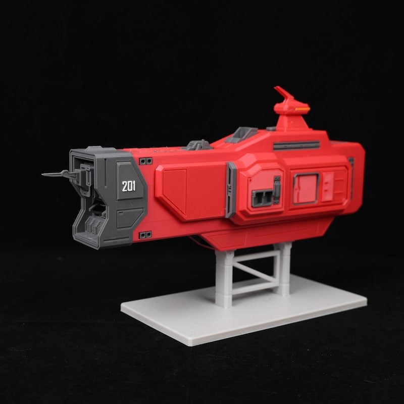 Space Battleship Model - Etsy