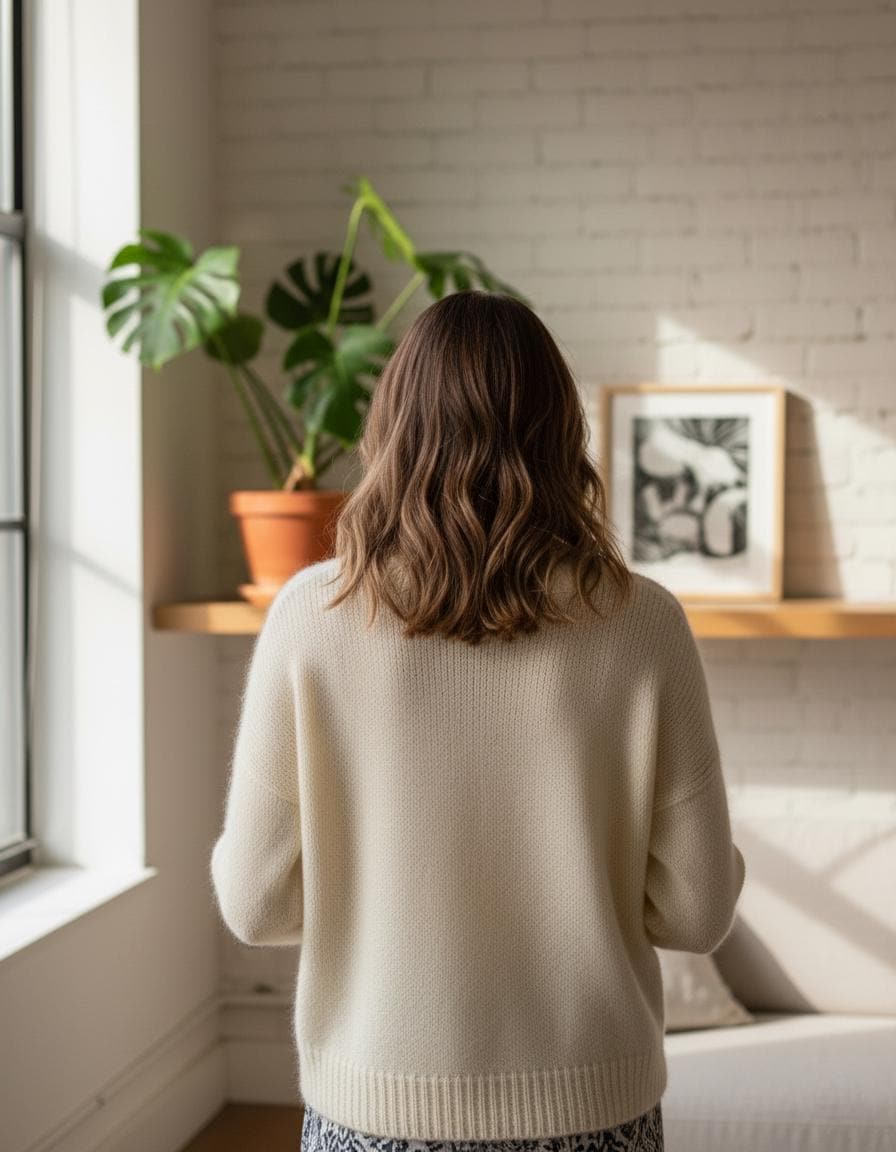 Top-down Drop Shoulder Sweater Knitting Pattern | Modern Boxy Pullover ...