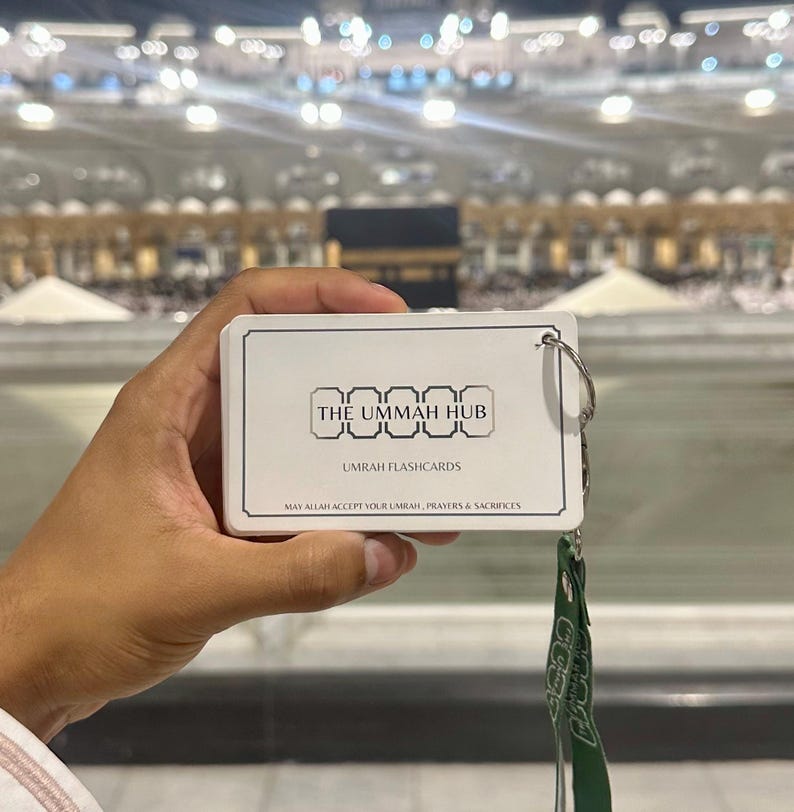 Umrah Du’a Step-by-step Flashcards With Lanyard - Etsy