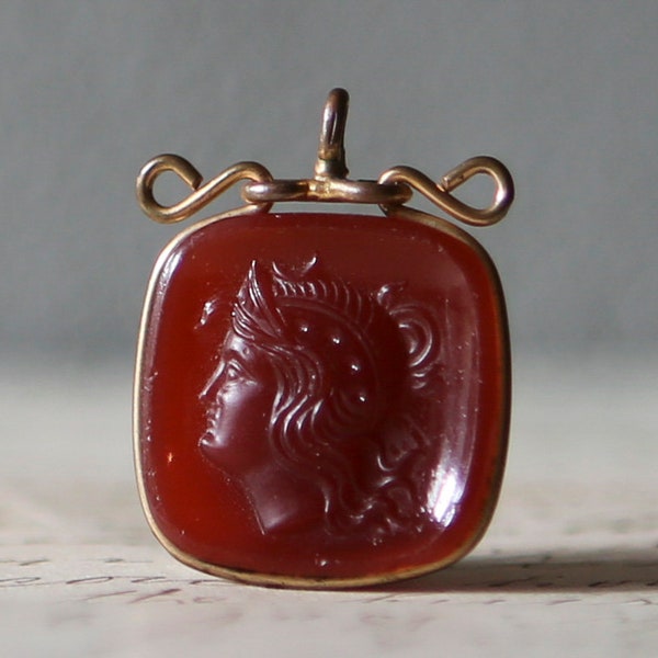 Intaglio Pendant - Etsy