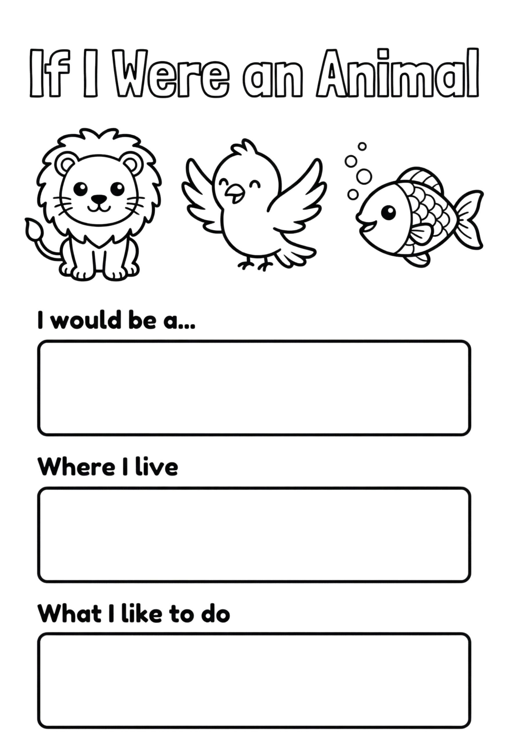 Kids Imagination Worksheet Bundle | Creative Writing Prompts (PDF ...