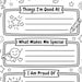 Kids Goal Setting Worksheets Bundle | Strengths, Creative Ideas & Dream ...