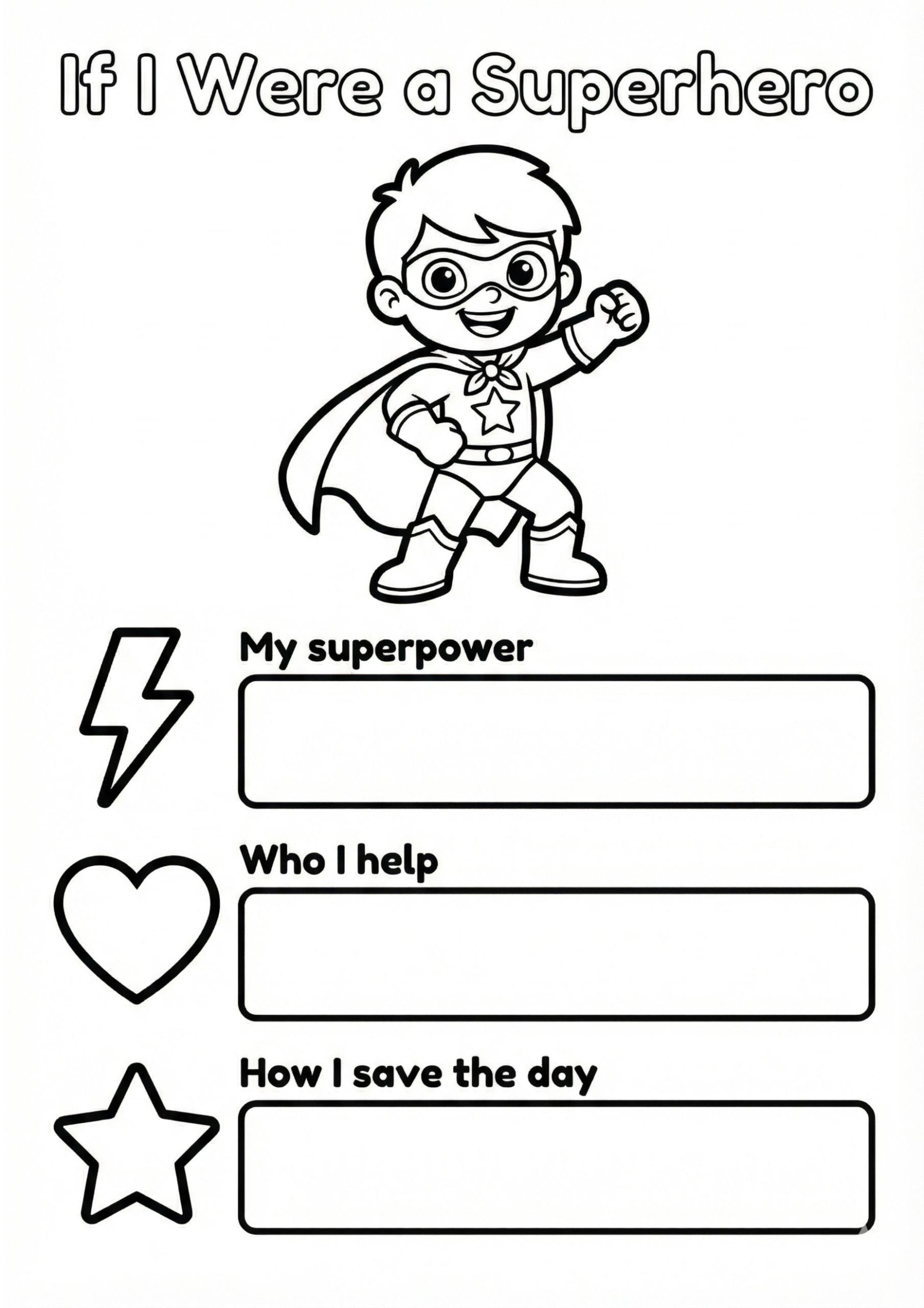 Kids Imagination Worksheet Bundle | Creative Writing Prompts (PDF ...