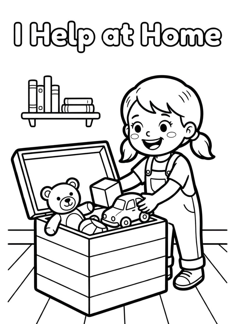 Good Choices Coloring Pages | Kids Social Skills, SEL Activity (PDF ...
