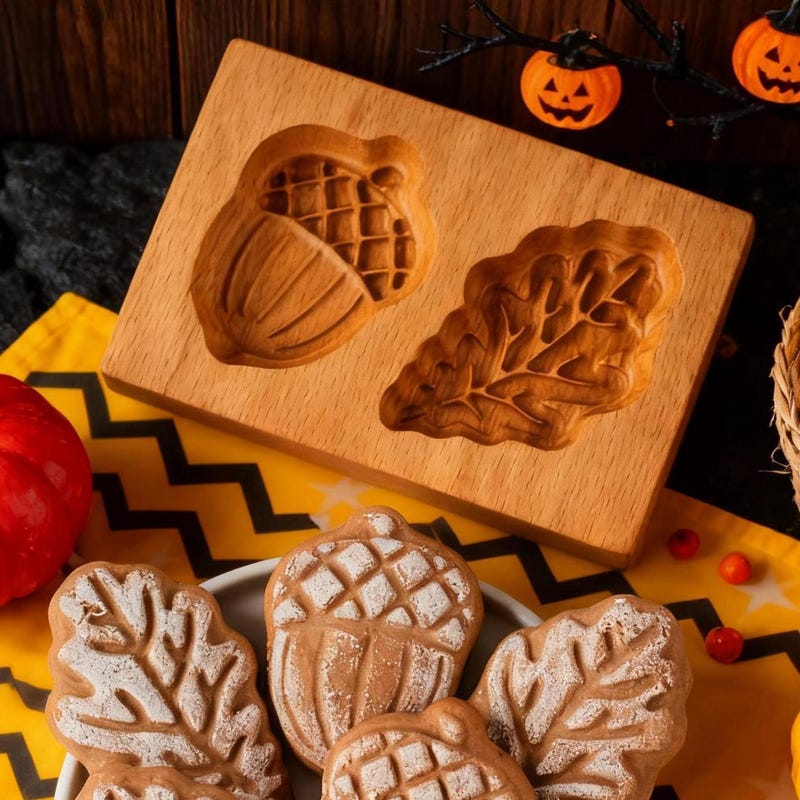 Wooden Cookie Mold - Etsy