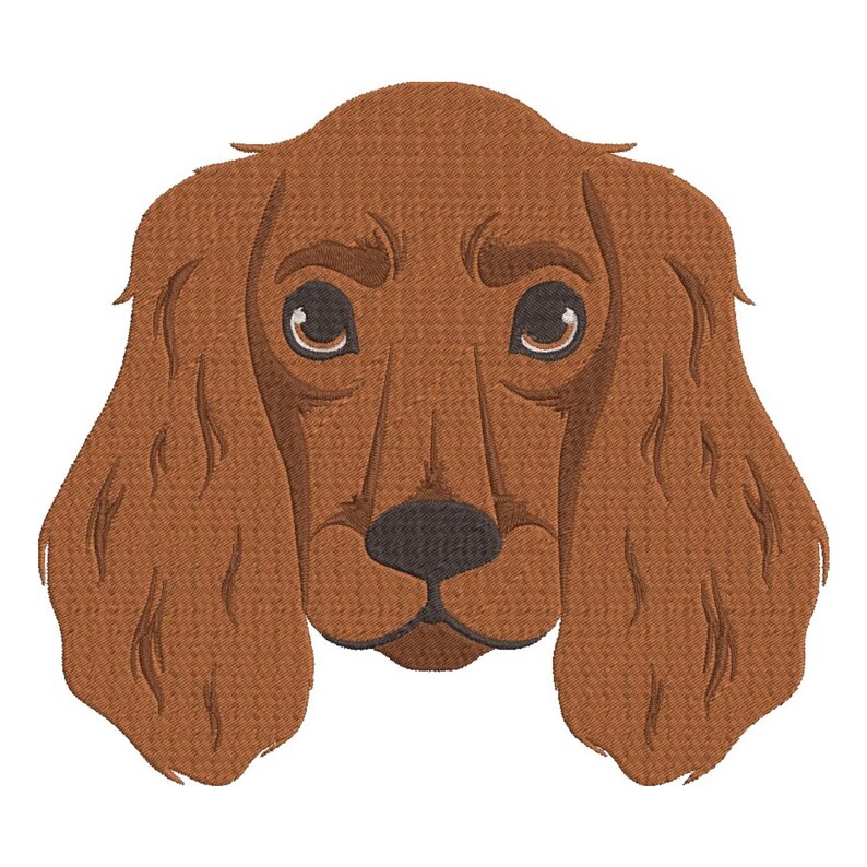 Custom Dog Breed Face Embroidery Design (digital Download) - Etsy