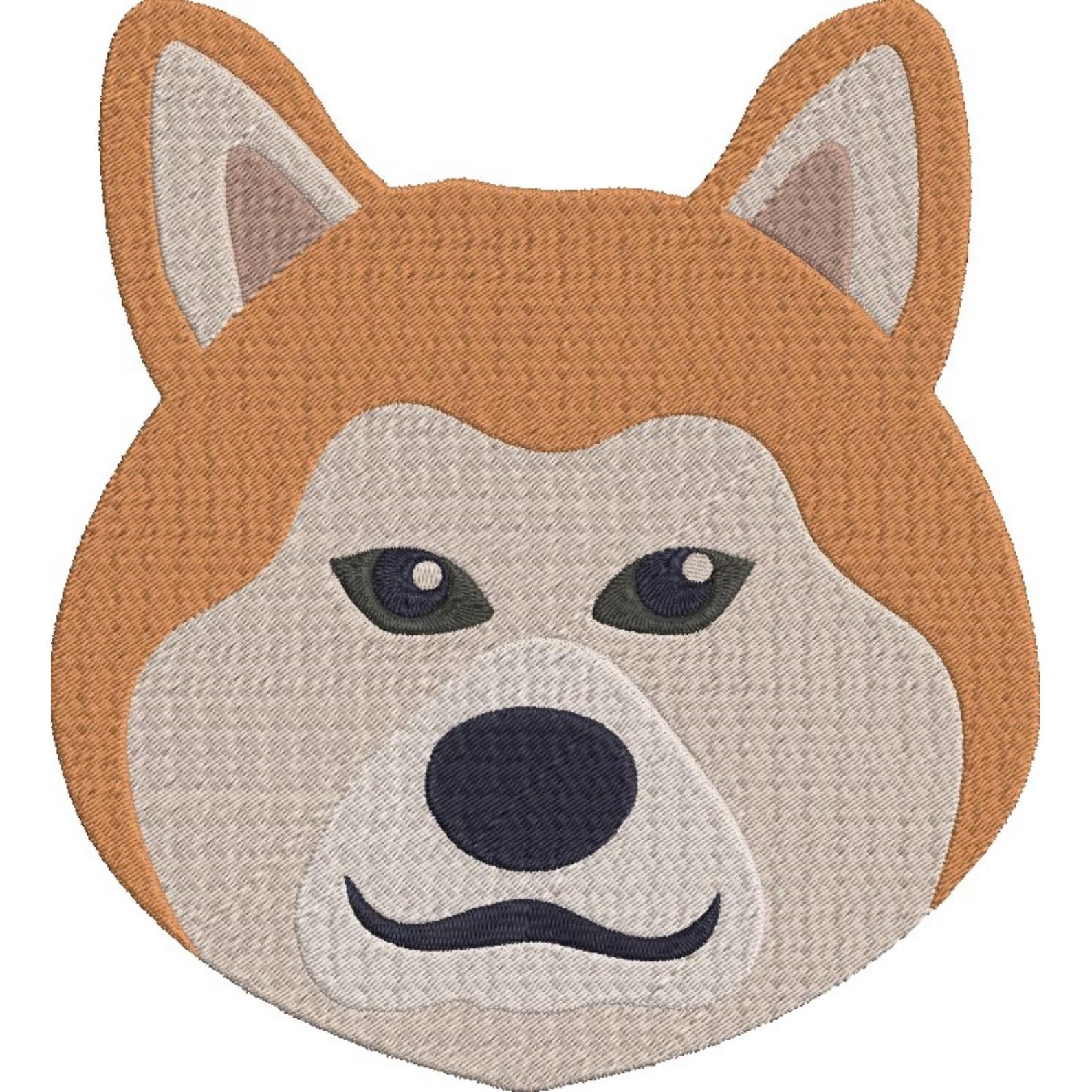 Custom Dog Breed Face Embroidery Design (digital Download) - Etsy