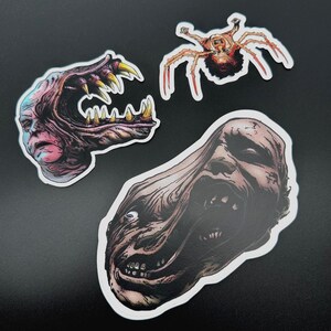THE THING Creature Sticker Set (3 Full Color Stickers) John Carpenter ...