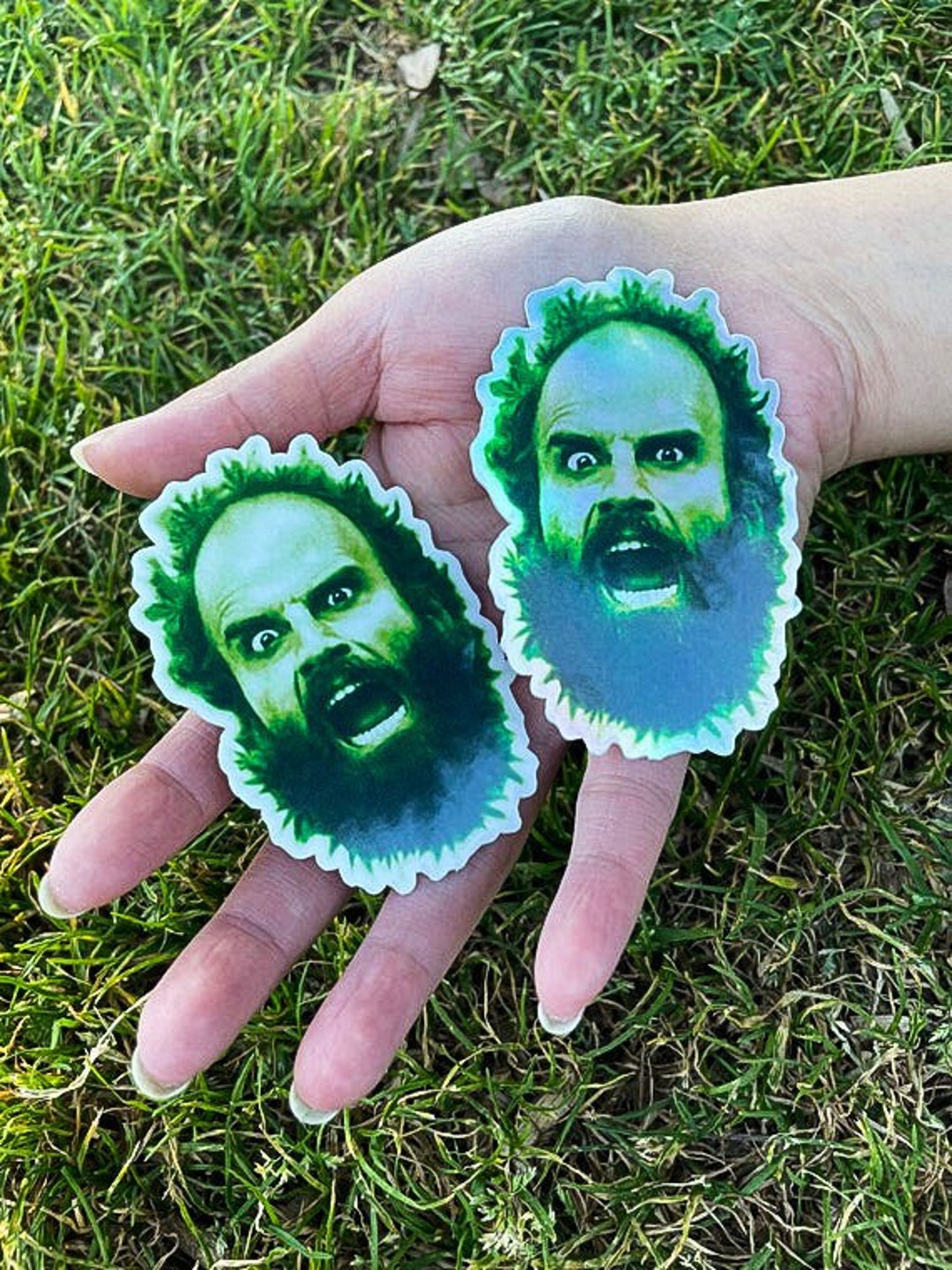 HIGH MAINTENANCE the Guy 2.5 X 3.5 Holographic Foil and Glow in the ...