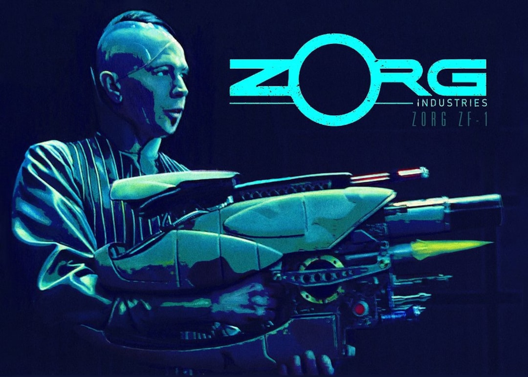 The FIFTH ELEMENT Illustrated Art Postcard Zorg Industries: ZF-1 by ...