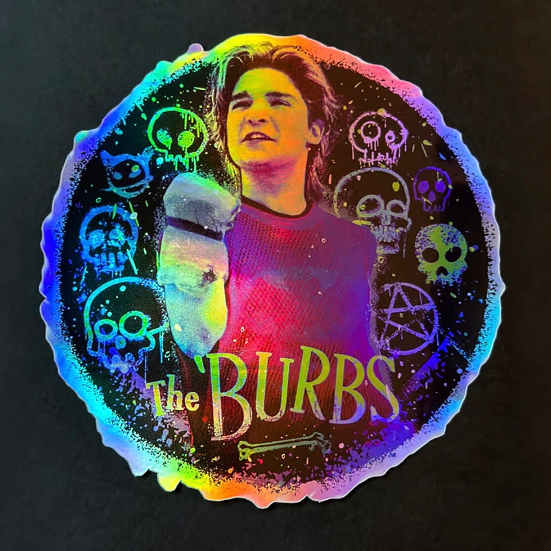 THE BURBS Ricky Butler Punk Sticker Holographic Vinyl Edition Corey ...