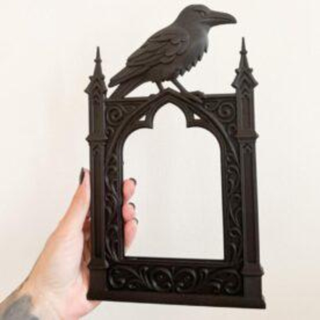 Gothic Raven Frame Ornate Cathedral Dark Altars - Etsy UK
