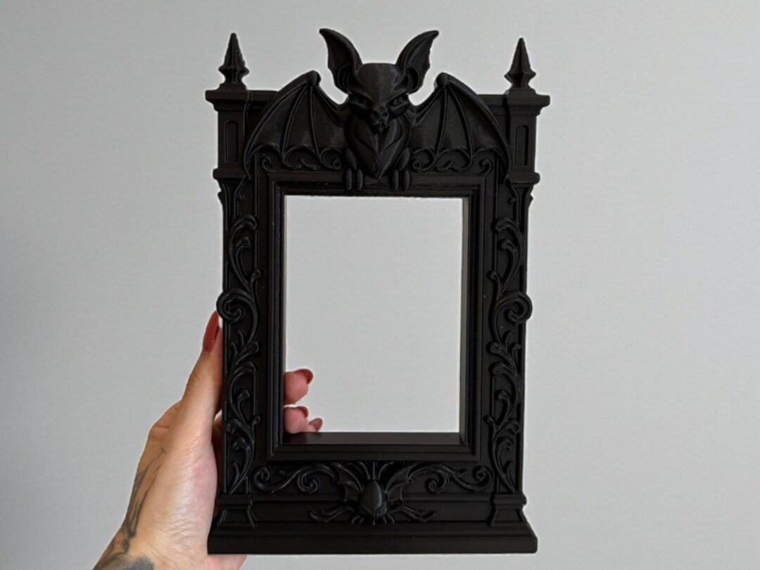 Gothic Bat Frame - Etsy UK