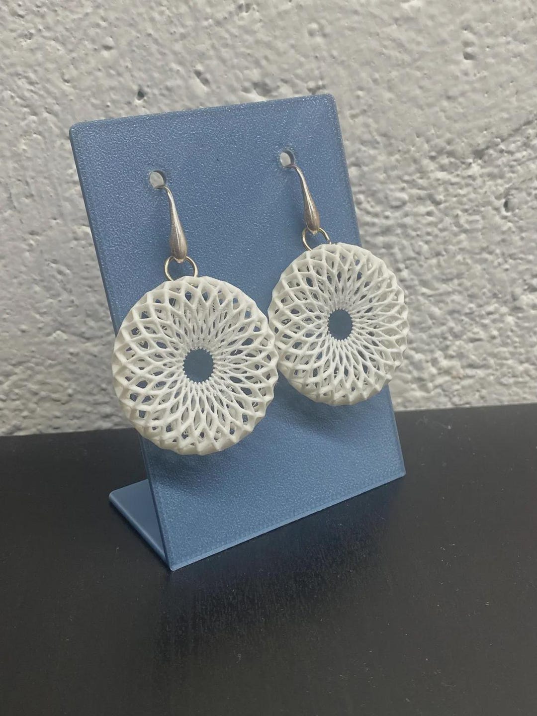 3D Printed Spirograph Earrings, Geometric PLA Statement Jewelry - Etsy