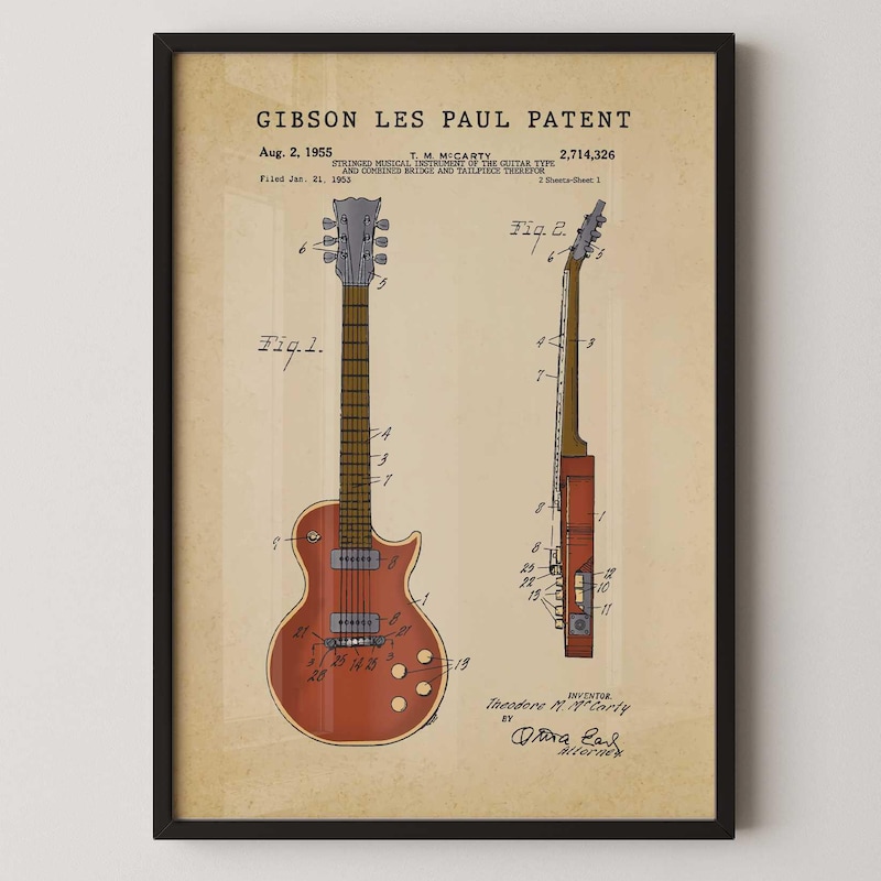 Music Patent Art Prints - Etsy