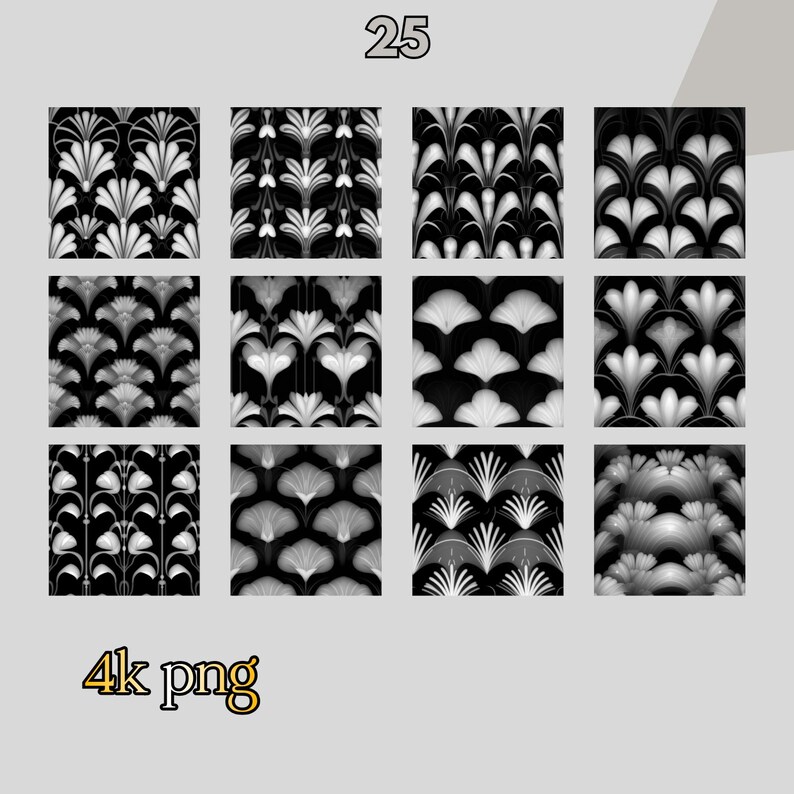 25 Flower Depth Maps Pack 4K | Floral Texture CNC Relief | Laser ...