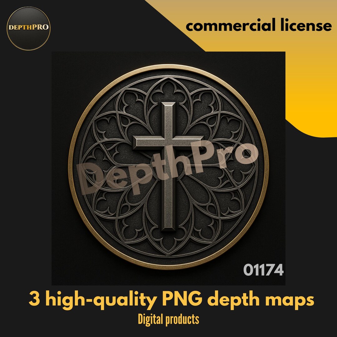 Depth Map: 3D Embossing, Laser Engraving & Height Map Files for Fiber ...