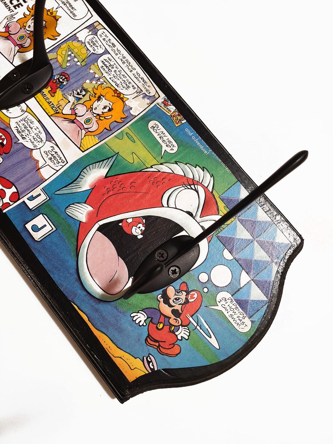 Super Mario Coat Rack, Featuring Mario, Luigi, Princess Peach and Birdo ...