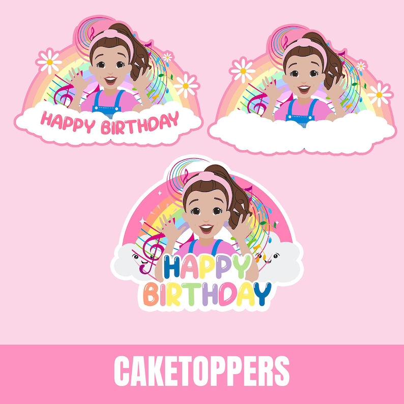 High Resolution Pink Girl PNG Clipart Alphabet Bundle , Cake Topper ...