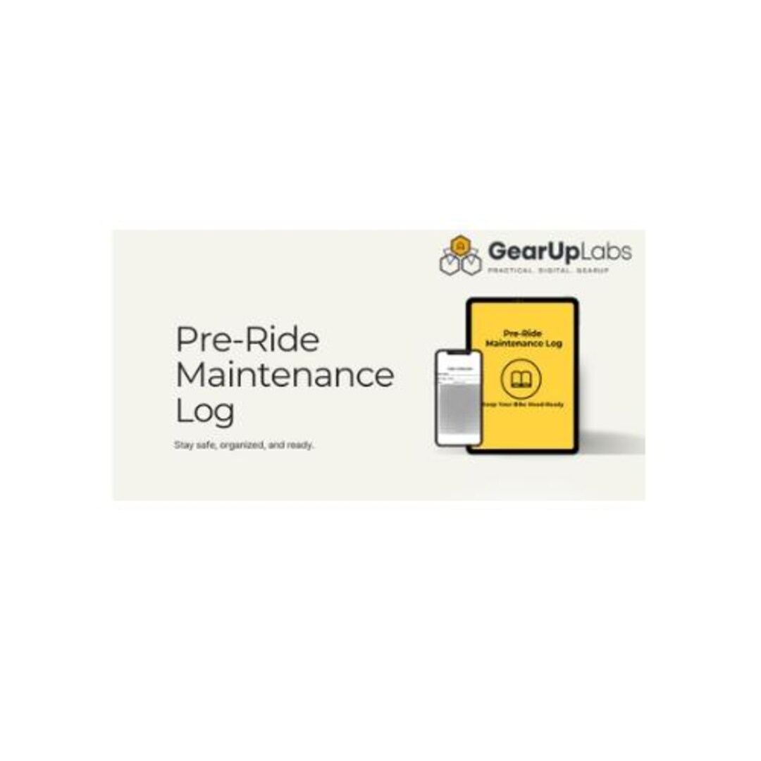 Printable | Motorcycle Maintenance Log | Service Tracker for Beginners ...