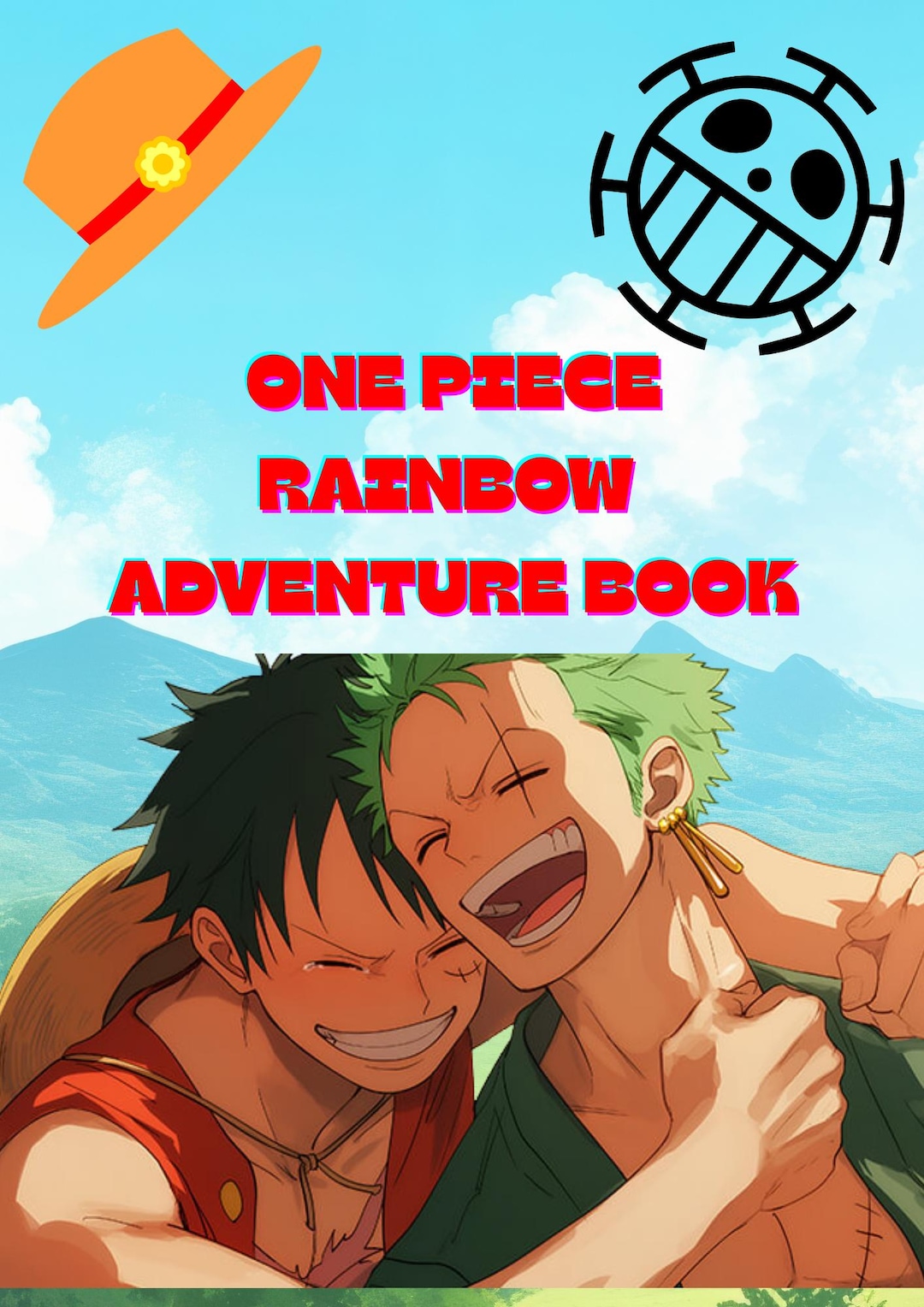 One Piece Rainbow Adventure Book - Etsy Canada