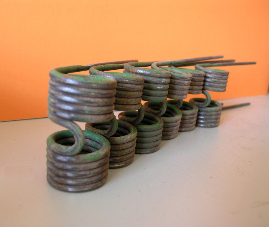 Set of 12, Rustic Tool, Farm Equipment, Hay Bale Teeth, Baler Tines ...