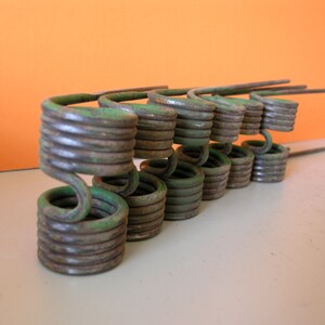 Set of 12, Rustic Tool, Farm Equipment, Hay Bale Teeth, Baler Tines ...