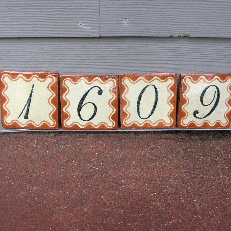 Tile House Numbers - Etsy