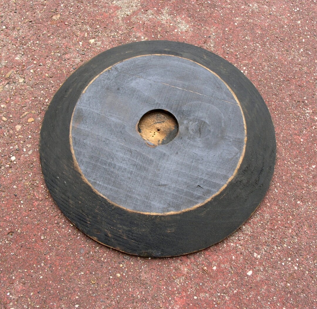 Antique Wood Foundry Form, Round Form, Artist Gift, Antique Wood ...