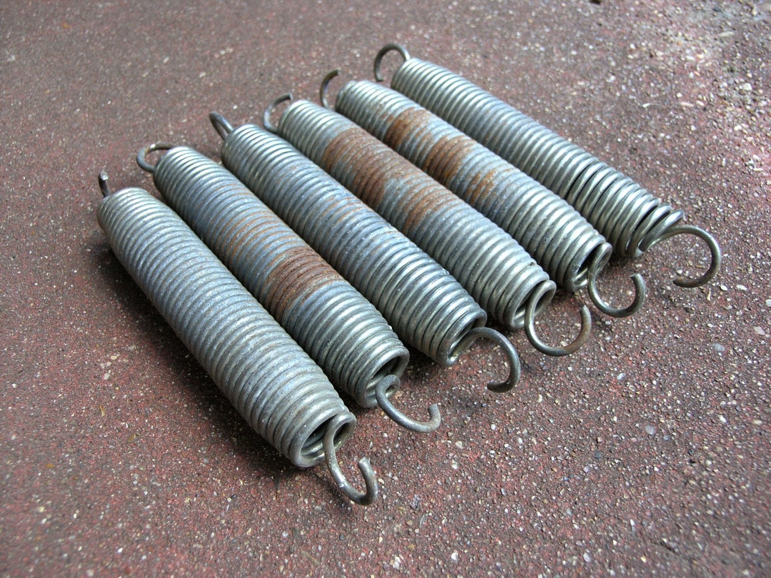 Industrial Hangers, 7 Metal Spring, Hanging Hook, Wind Chime Supply ...