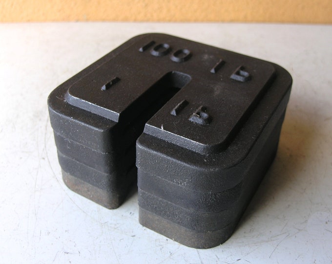 Set of 4, Industrial Tool, 1 Lb Weight, Industrial Scale, Weight Plate ...