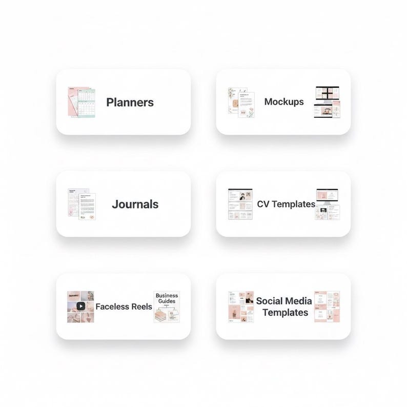 Digital Products Mega Bundle | 5000+ Canva Templates, Planners ...