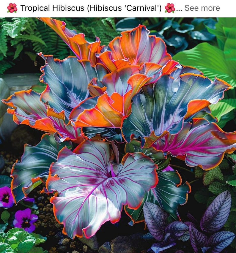Rare Rainbow Hibiscus Seeds – 30+ Tropical Blooms - Etsy