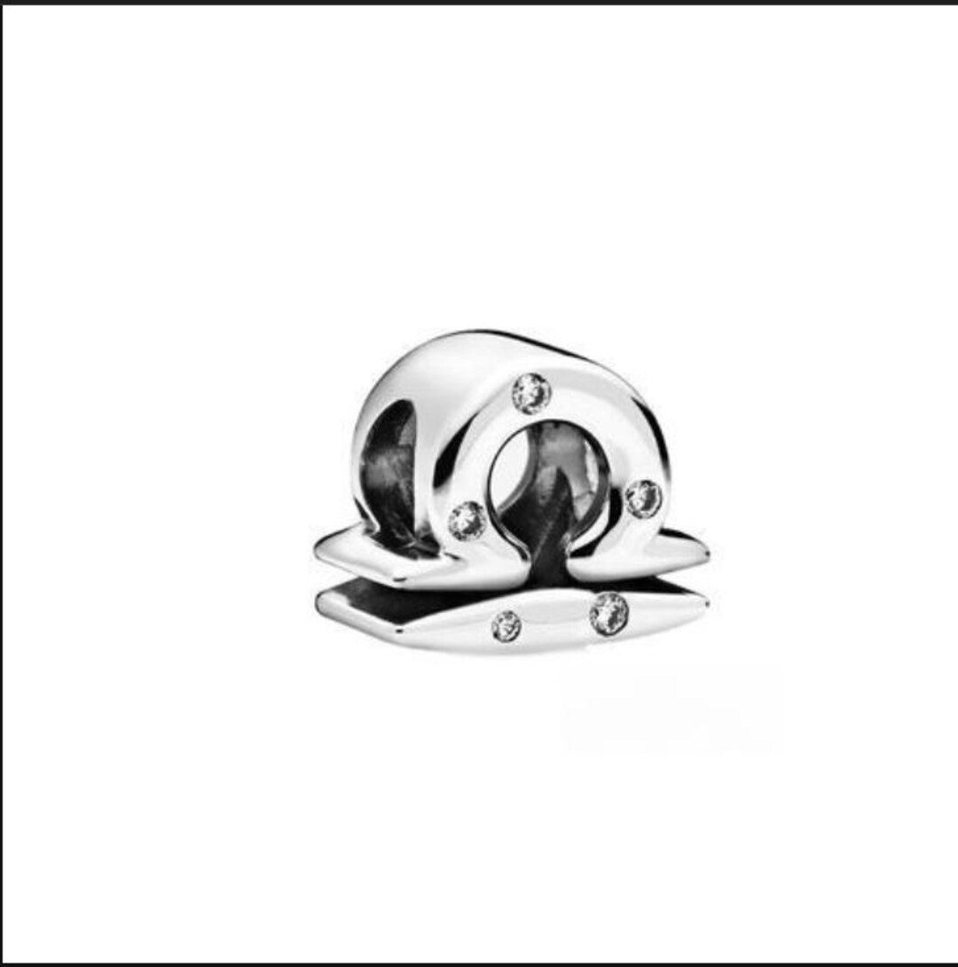 Pandora Sparkling Libra Zodiac Star Sign Charm Sliver 925 Ale - Etsy