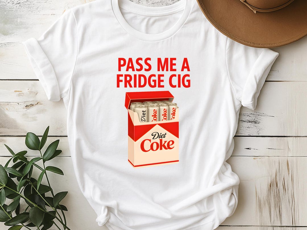 Diet Coke Fridge Cig PNG, Funny Retro Graphic (digital Download) - Etsy