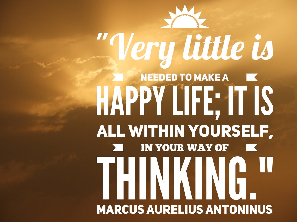 Printable Inspirational Happiness Quote Cards (digital Download) - Etsy