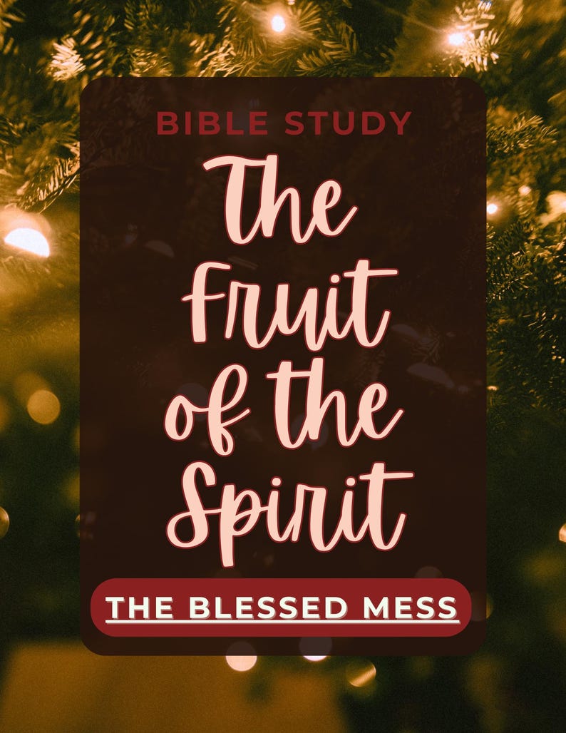 Fruit of the Spirit Bible Study | Christian Devotional (digital ...