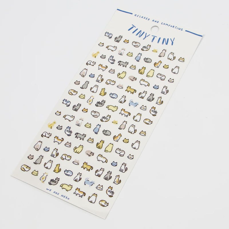 Stickers Tiny Cat - Etsy