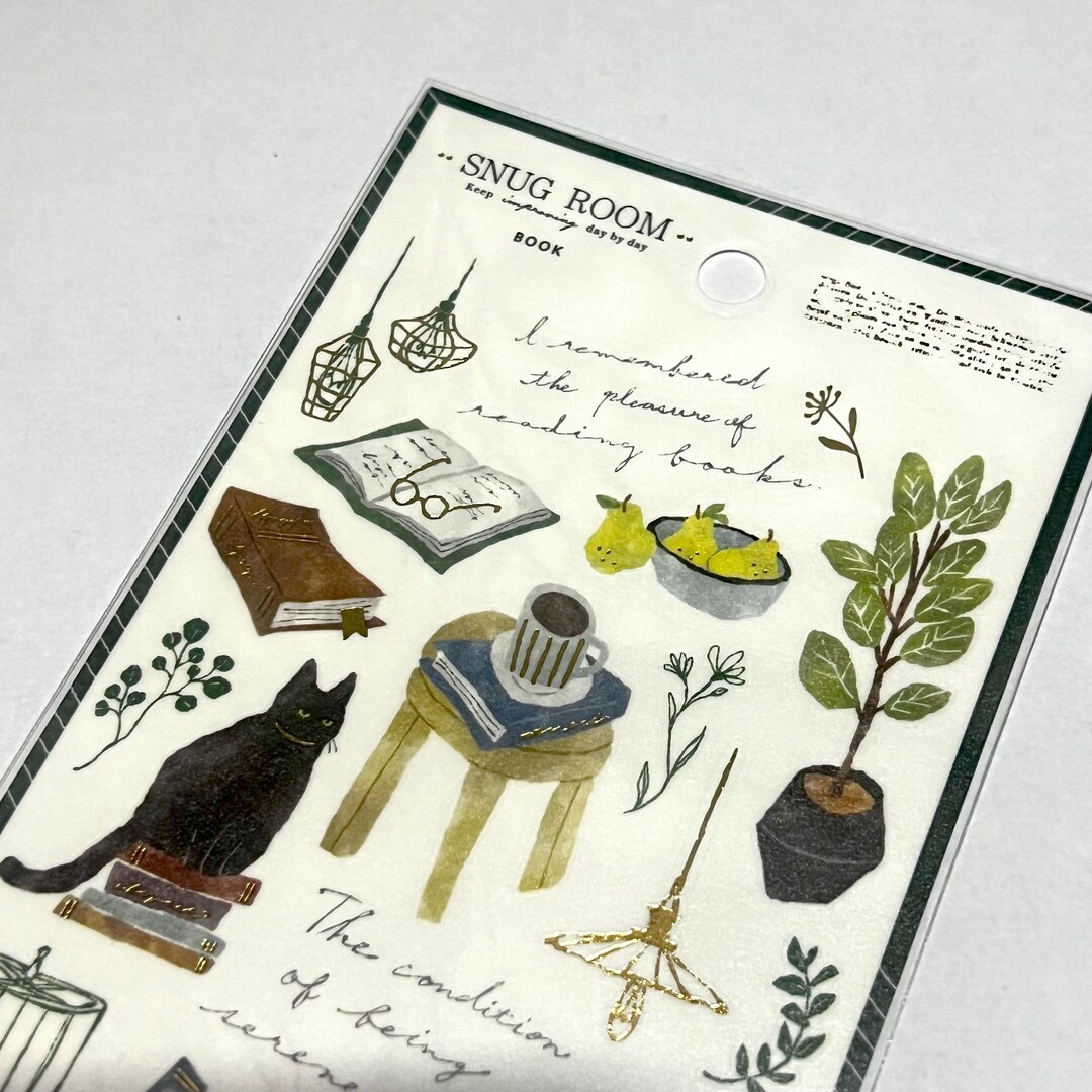 Cute Animal Washi Sticker Sheet | Decorative Washi Stickers for ...