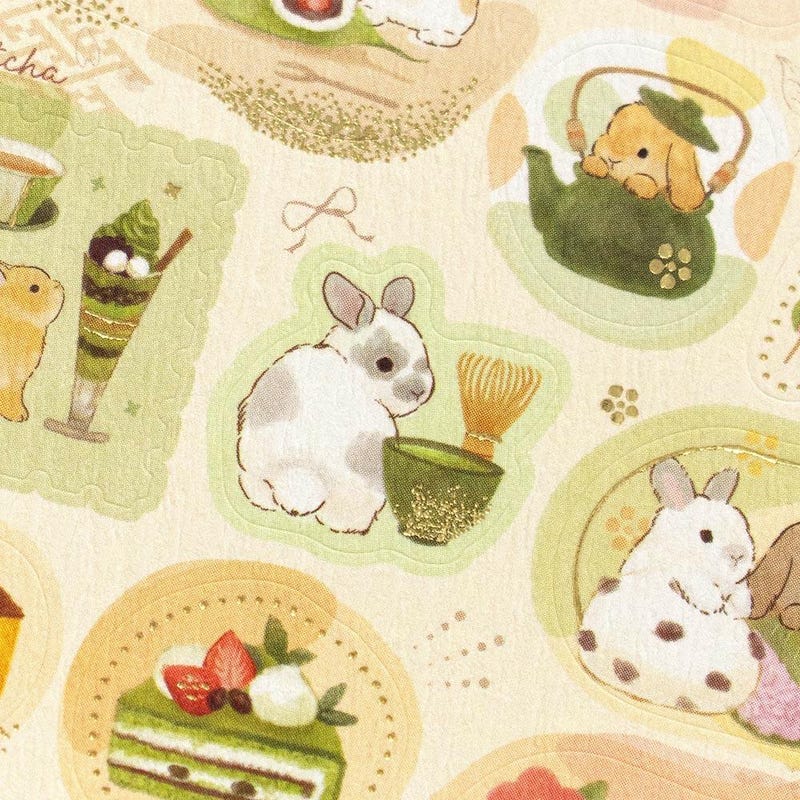 Cute Bunny Sticker Sheet - Etsy