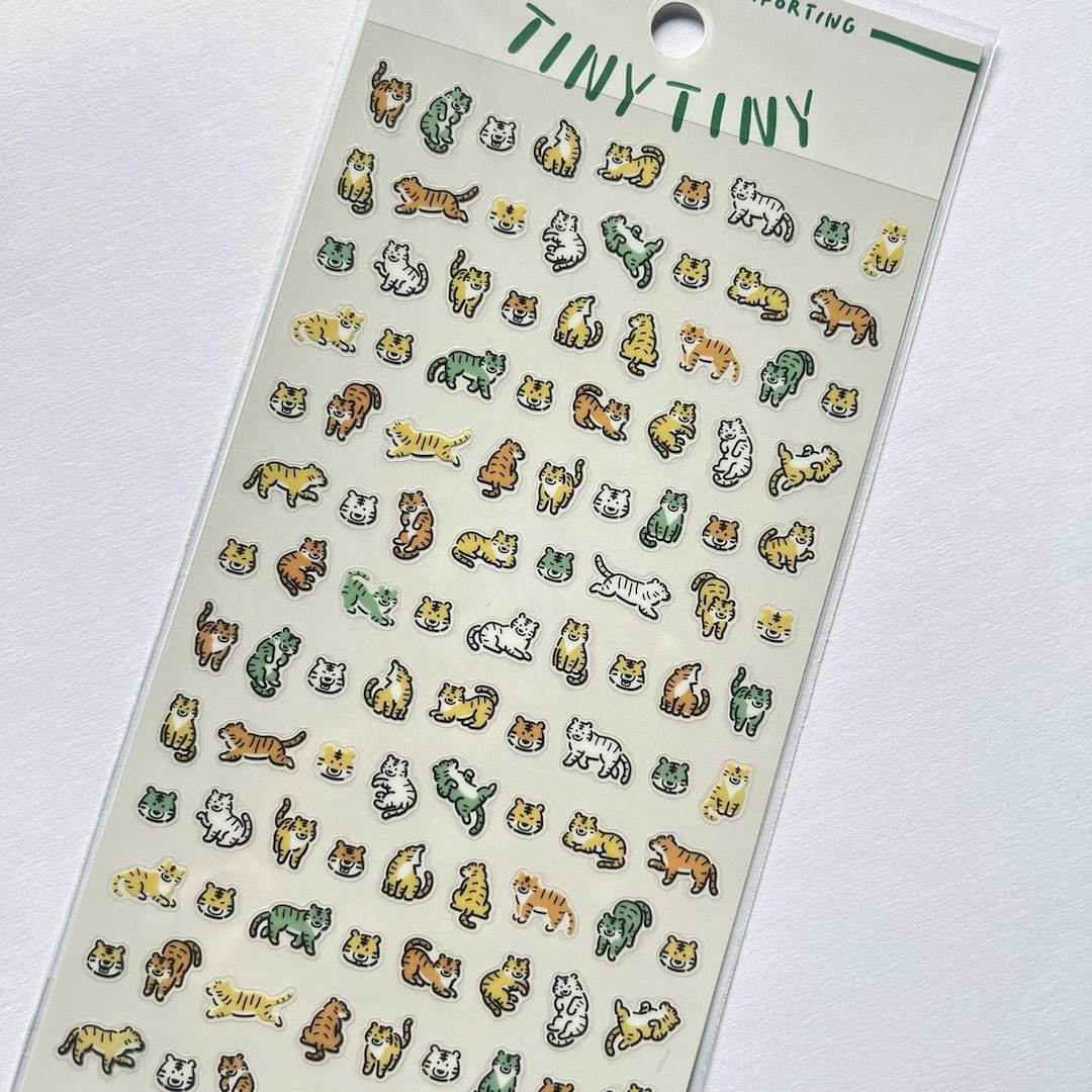 Tiny Tiger Stickers Japanese, We Are Tora Tinytiny Cat Tiger Sticker ...