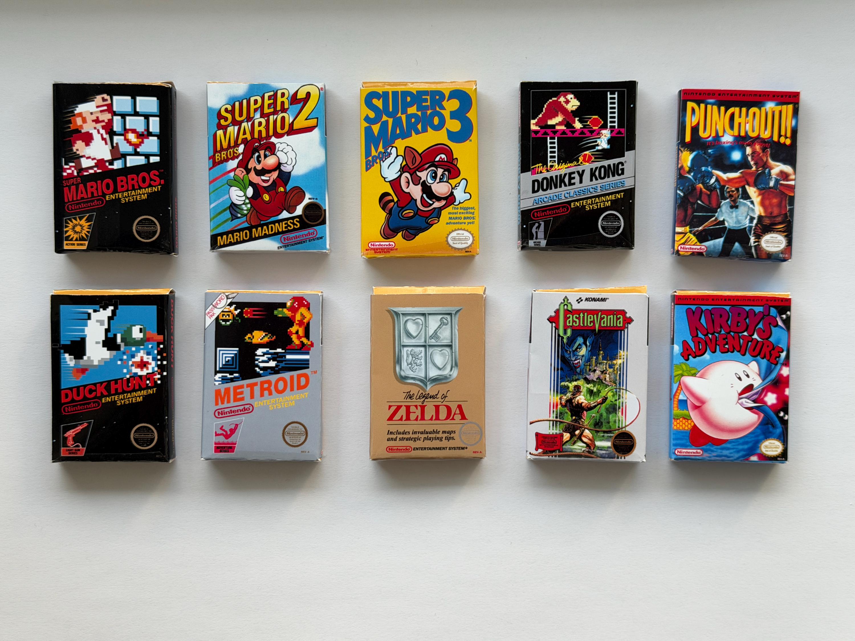 Custom NES Mini Game Box & Cartridge Set – Personalized Retro Gaming ...