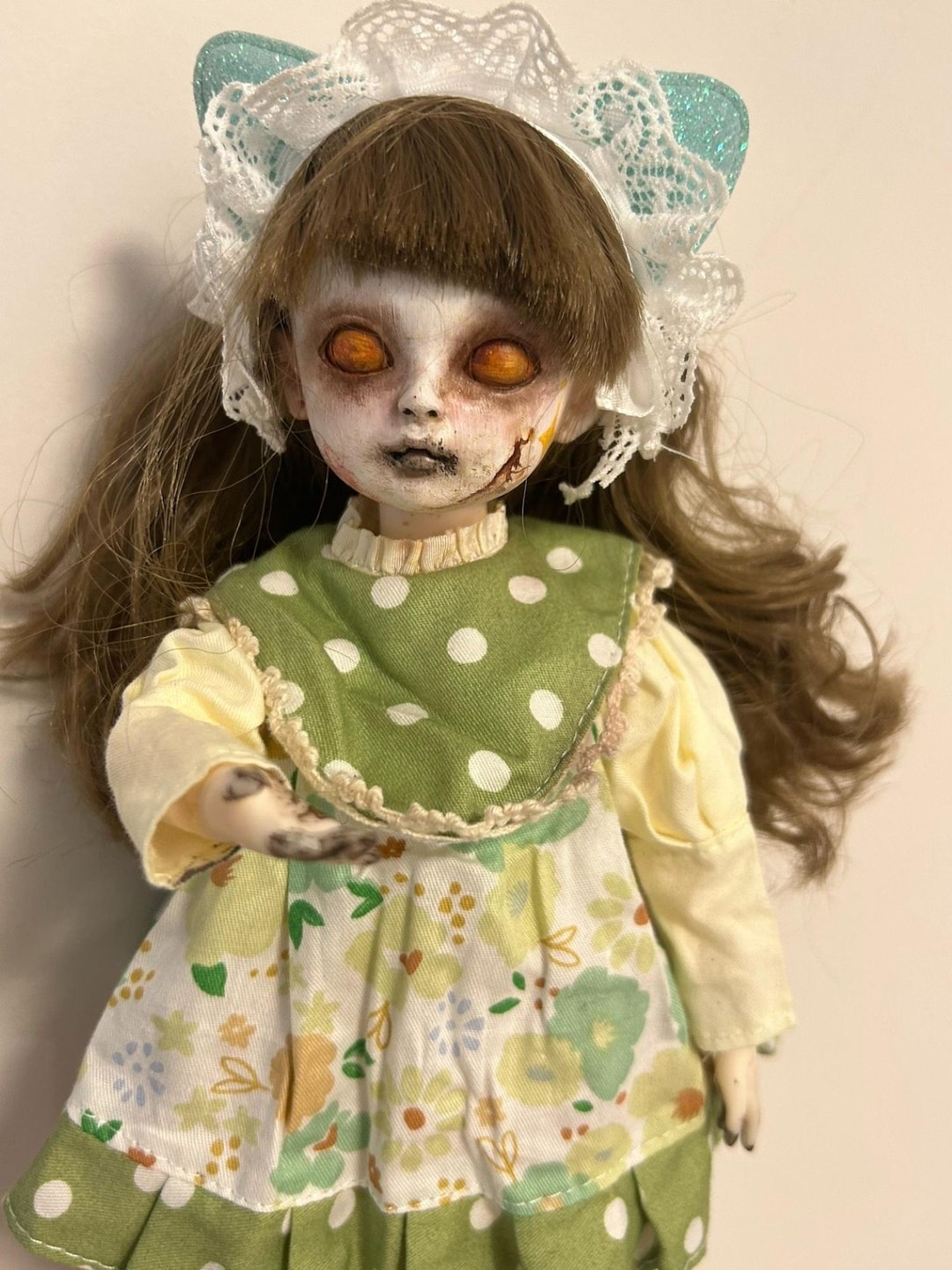 12" Haunted Dolls, Poseable Jointed Horror Baby Doll, Creepy Undead ...