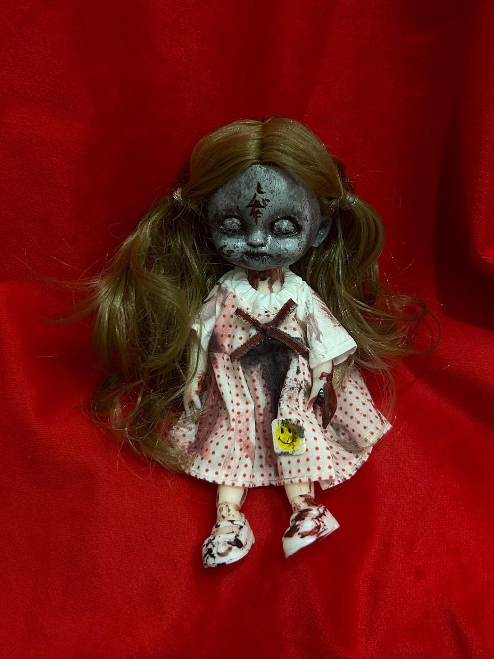 Twin Undead Horror Dolls, OOAK Gothic Creepy Dolls, Living Dead ...
