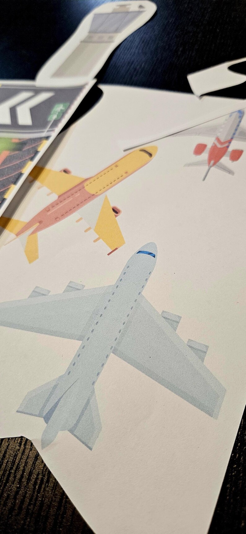 Airport Runway Printable for Kids | Airplane Cutouts & Control Tower ...